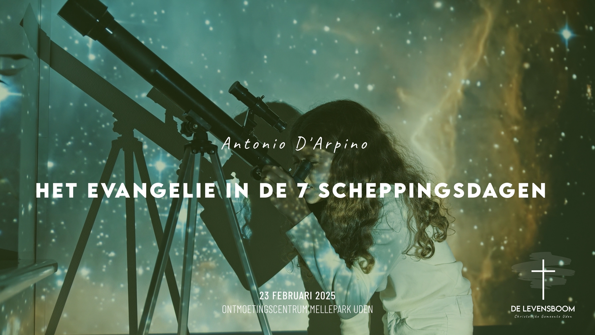 Het Evangelie in de 7 scheppingsdagen - De Levensboom Uden